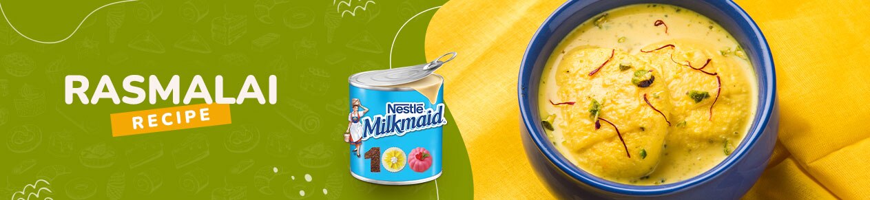 Rasmalai Recipe, How to Make Rasmalai in Easy Steps | Milkmaid