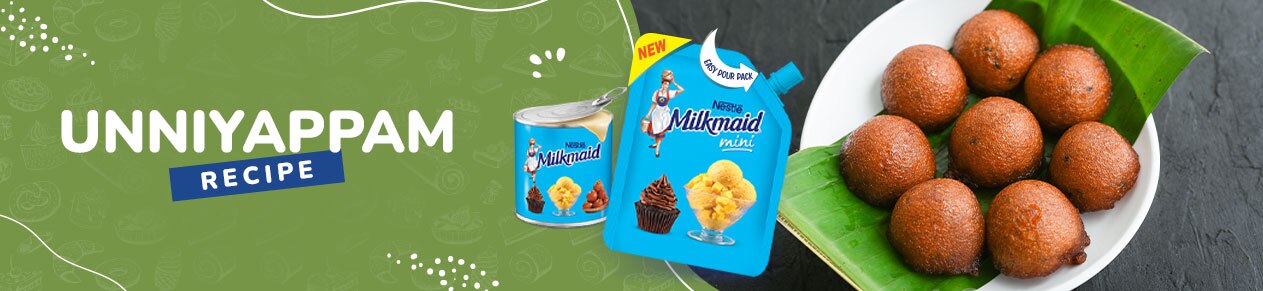 Unniyappam Recipe, How to Make Unniyappam at Home | Milkmaid